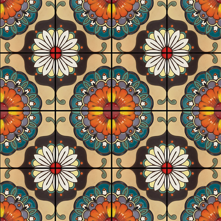 Continuous Designs - Loose Hand Glazed Ceramic tiles for backsplashes ...